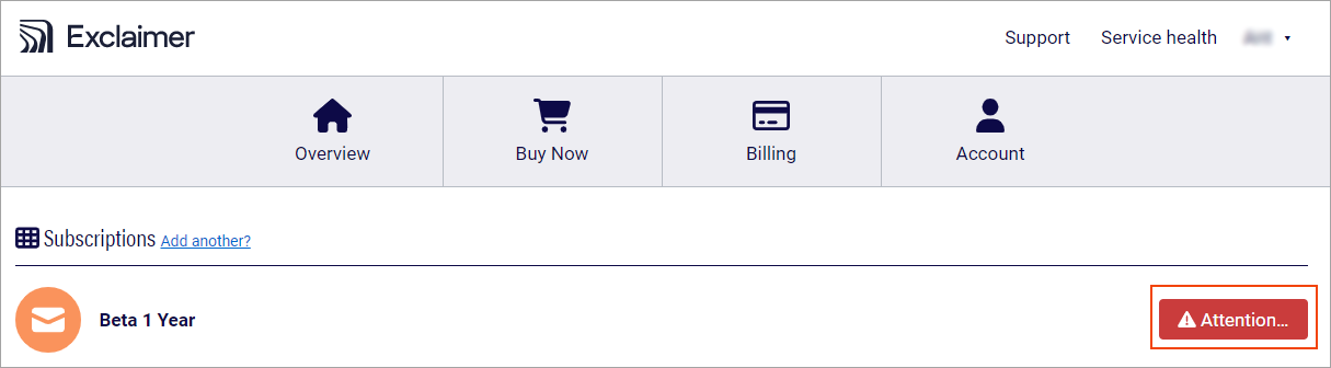 What to do if you cannot Launch and open your subscription? – Exclaimer Knowledge Base